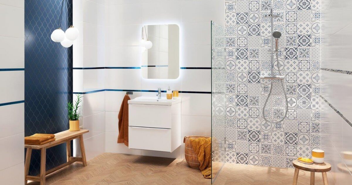 Perlina Ornament / Łazienka / Ceramika-Arte.pl